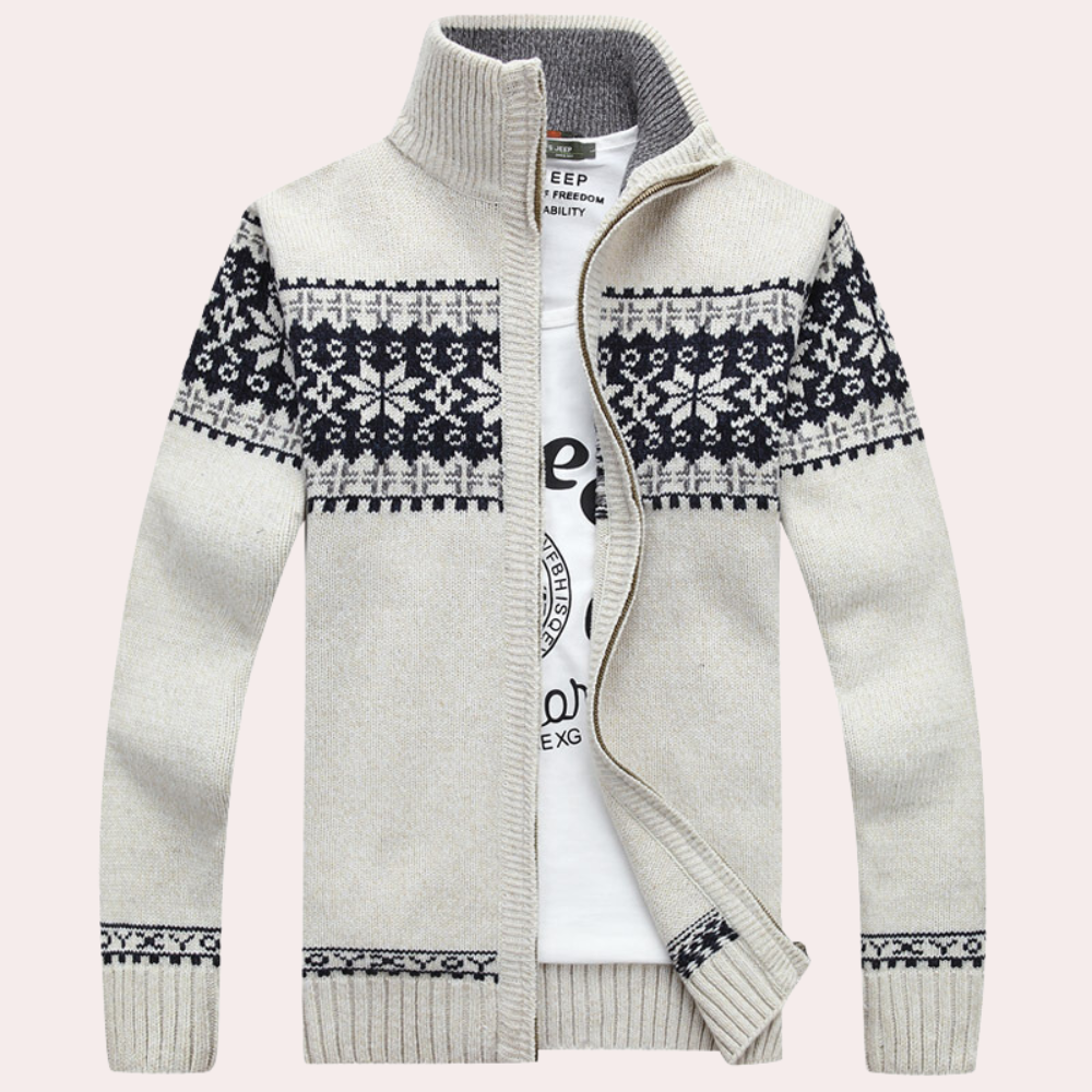 Dietmar Klassische Herren Strickjacke Becker Mode